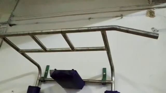 Самодельный турник брусья из трубы