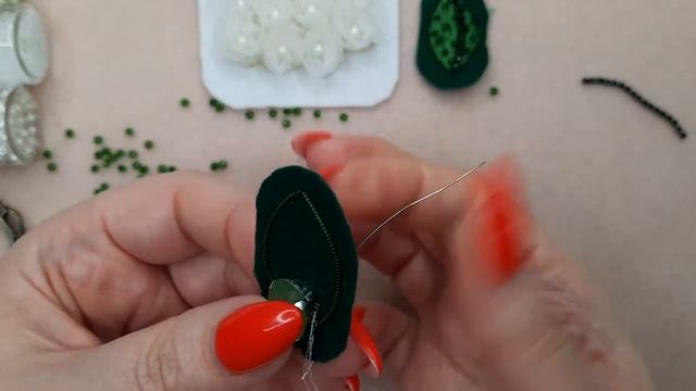 МАСТЕР КЛАСС  Брошь ГОРТЕНЗИЯ  Для начинающих