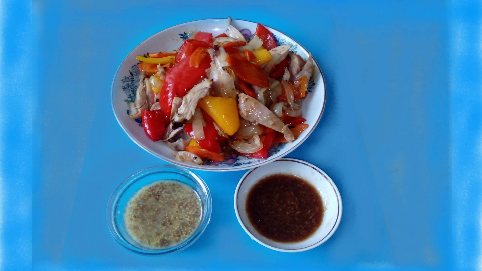 ТЕПЛЫЙ САЛАТ С КУРИЦЕЙ