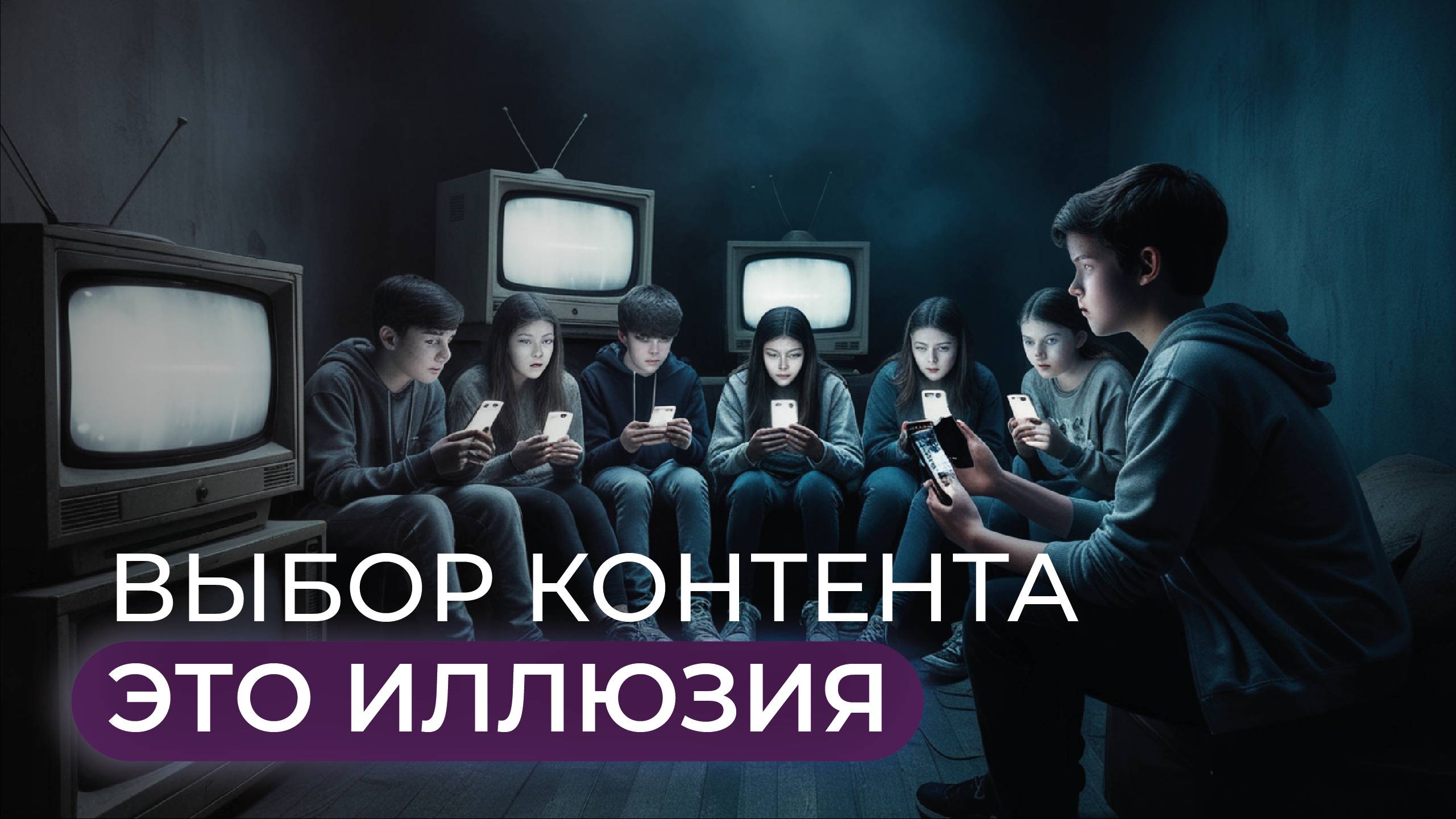 У тебя нет своего мнения из-за этого
