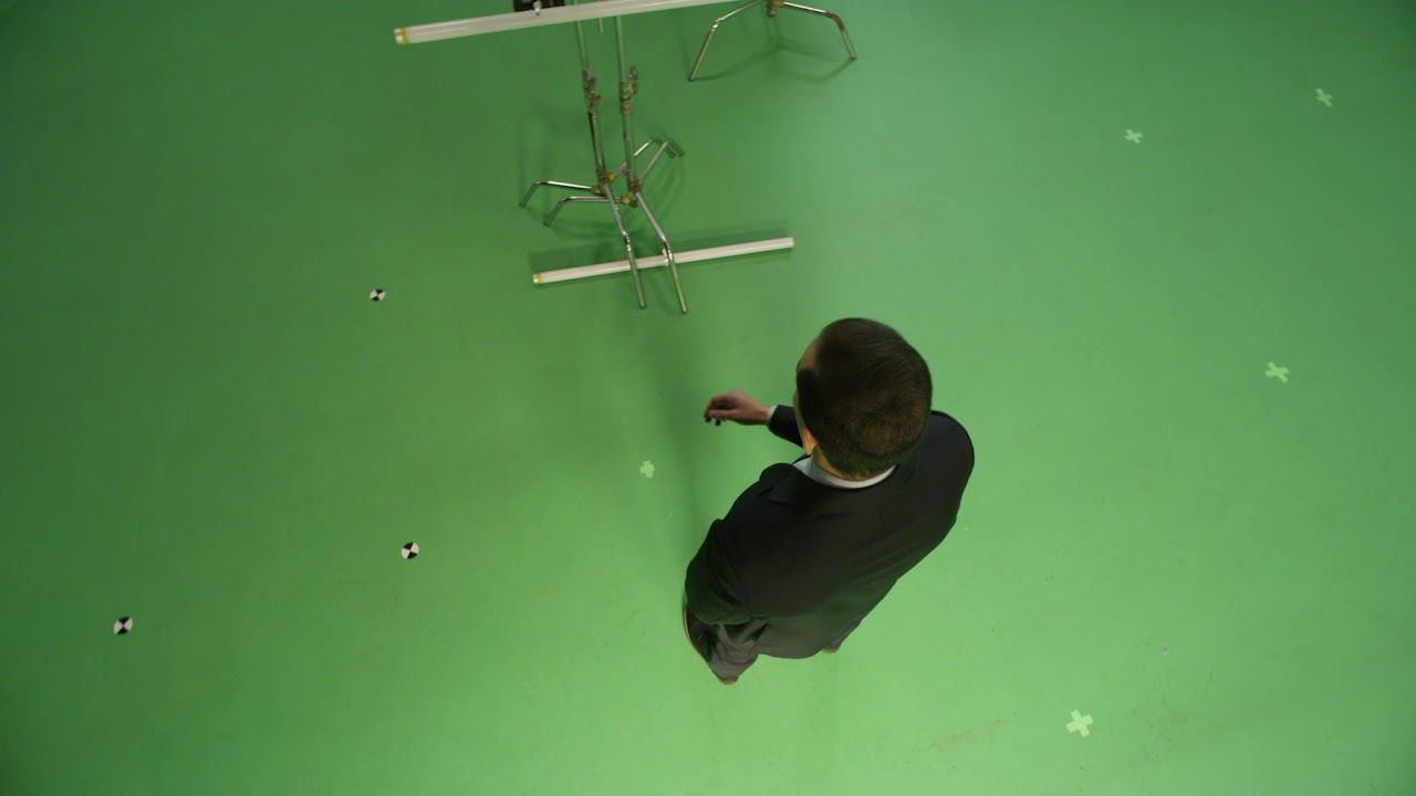 Видеосъемка сцены в хромакей студии для 3D фильма Лукойл-Инжиниринг