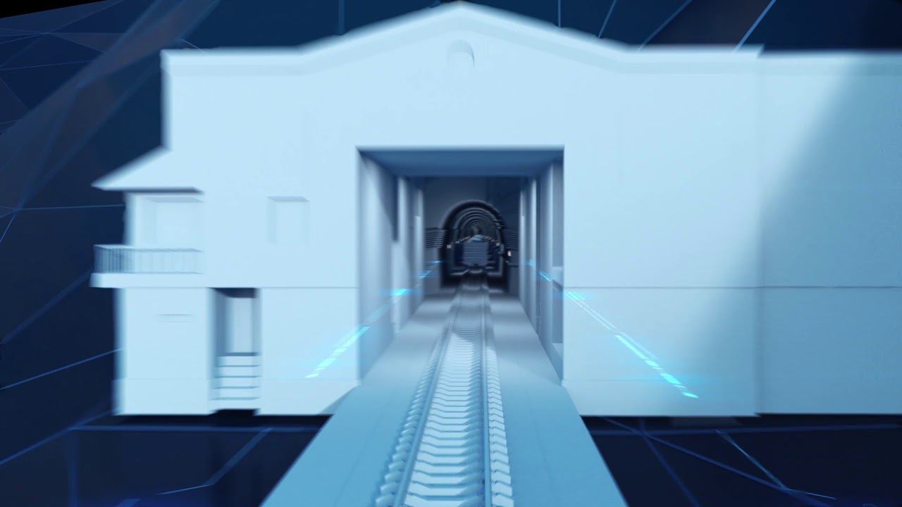 ТЭПК. 3D видео тоннеля (железнодорожный тоннель), №1