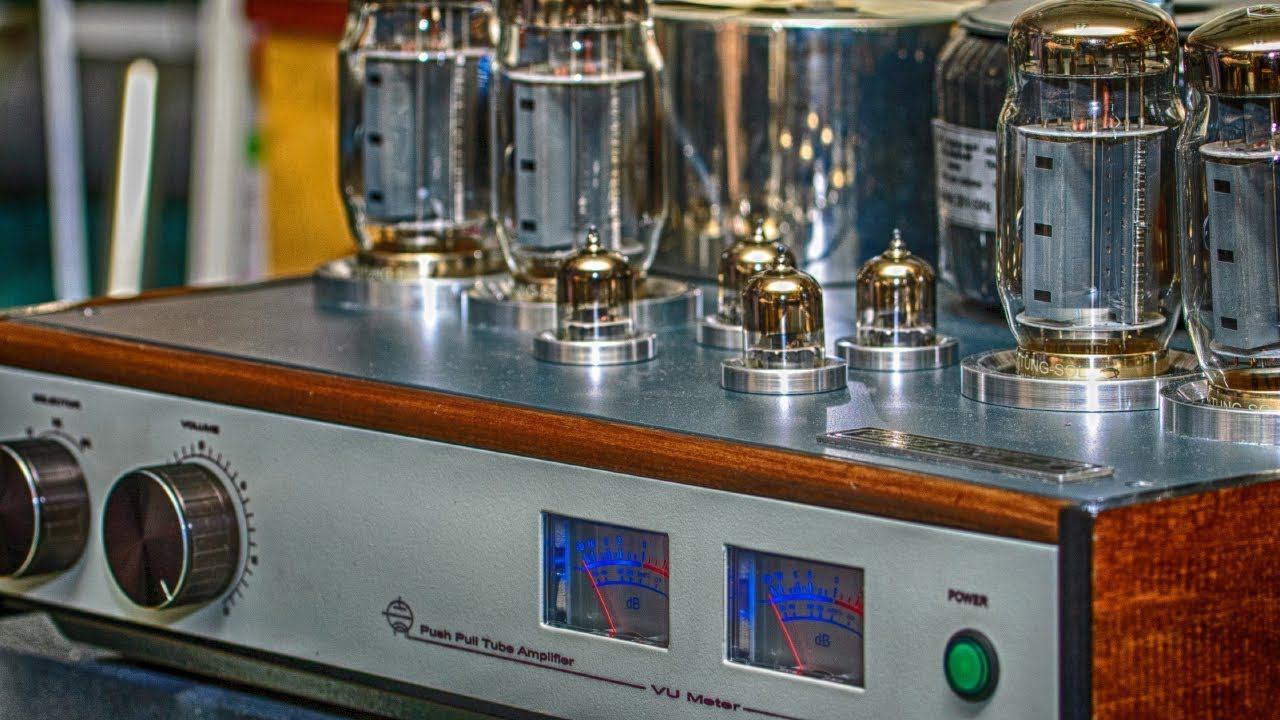 Ламповый усилитель авторской работы. Алекс 2х70 W-M