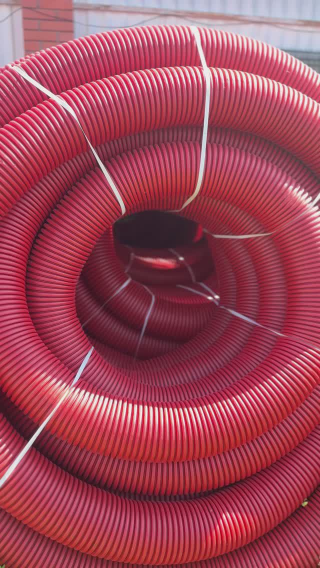 Труба гофрированная двухстенная 160 мм