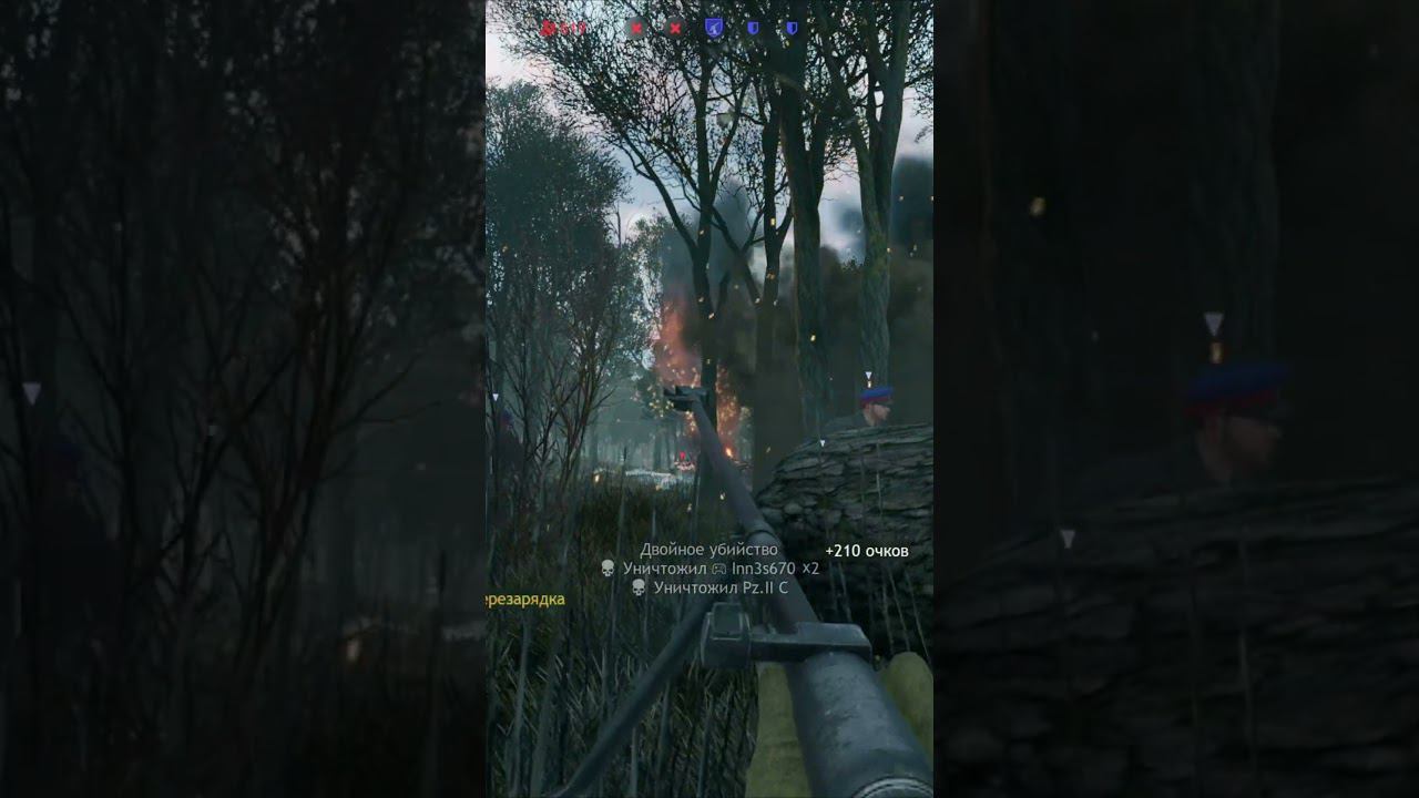 ПТРД-41 против PZ.II C #shorts #enlisted