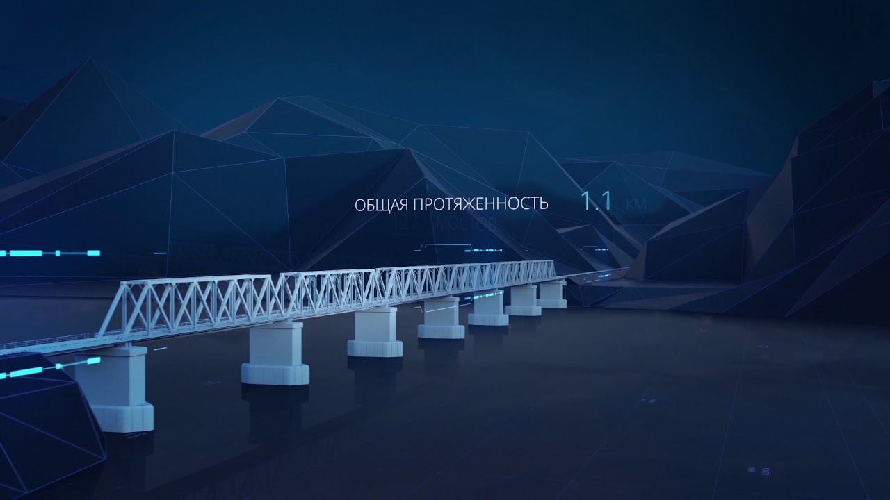 ТЭПК. 3D видеоролик проектов Железной дроги,  Терминала в порту, Гороно-обогатительного комбината