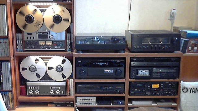 John Coltrane - I'm Old Fashioned (Teac A-3300SX 2T and Yamaha A-S3000)