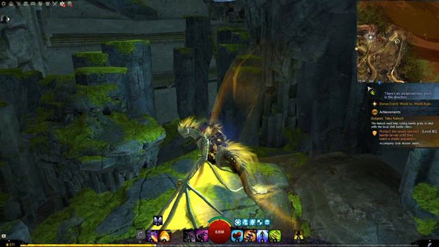 Tangled Depths - Ancient Power Core Hero challenge (Hero Point) (Guild Wars 2)