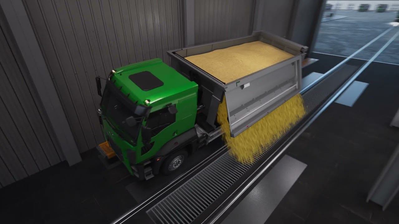 МЕТЕЛИЦА. 3D видеоролик элеваторного комплекса, полная версия