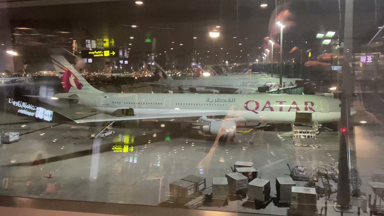 Перелёт Москва-Доха-Пхукет, Boeing 787-800, А/К Qatar Airways, Часть 1, Москва-Доха.