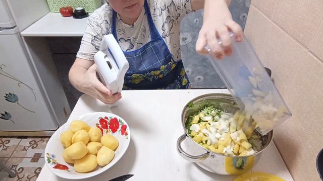 окрошка с редькой