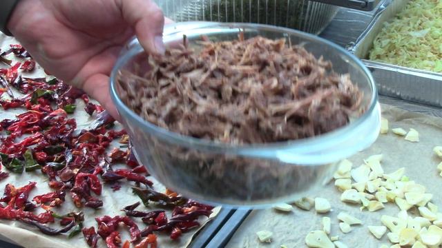 Суп или борщ из сушенных овощей и других продуктов. Первый опыт.