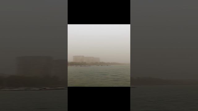 В Ростове-на-Дону снова пыльная буря. Только теперь сильнее чем в 2 сентября. 29 сентября 2024