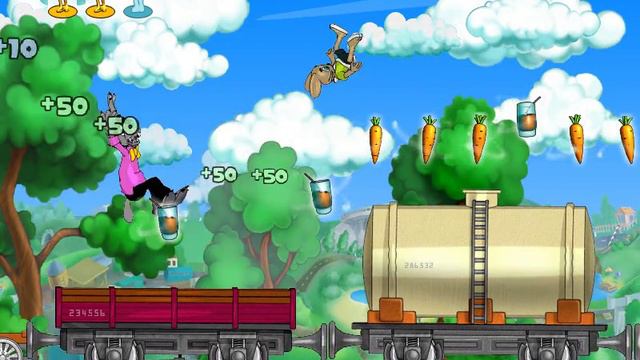 Прохождение игры Ну погоди 4 выпуск. Догонялки