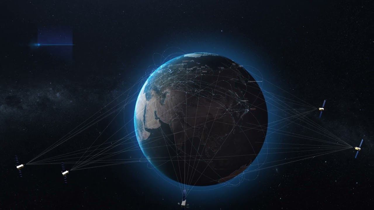 ГАЗПРОМ. Газпром СПКА. 3D презентационный фильм о космическом аппарате «Ямал»
