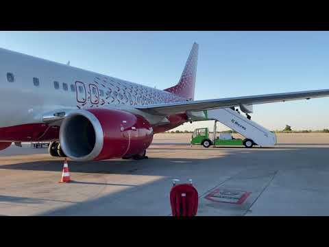 Перелёт Анталья - Москва; А/К РОССИЯ; Boeing 737-800