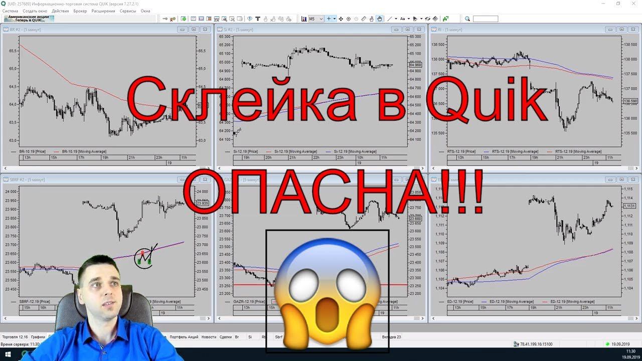 Экспирация фьючерсов в терминале Quik