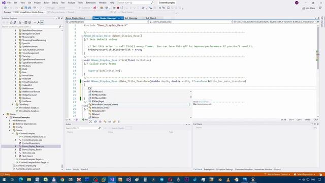 05 - Переносим в С++ трансформацию заголовка. C++ и BLUEPRINTS в Unreal Engine 5 Александр Семенко