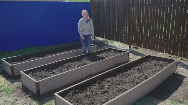 Тёплые грядки - женскими руками