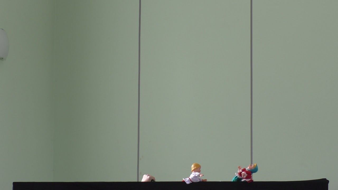 Кукольный Спектакль проведенный детьми. Как Юрчик научился делать добро. 15.05.2021