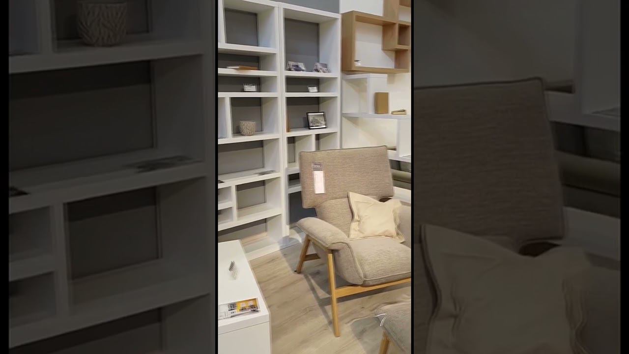 Стеллажи RIDDLE, кресло Bo-Box dvergorod.ru #shorts