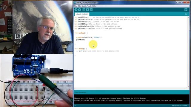3. Урок №3.
Управление двумя светодиодами (Цикл - For)
