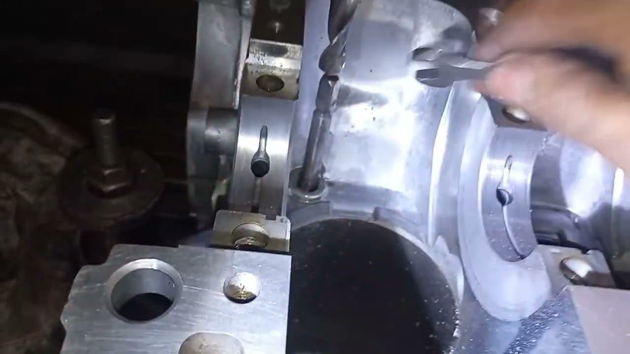 Kia Sorento  установка масло форсунок.