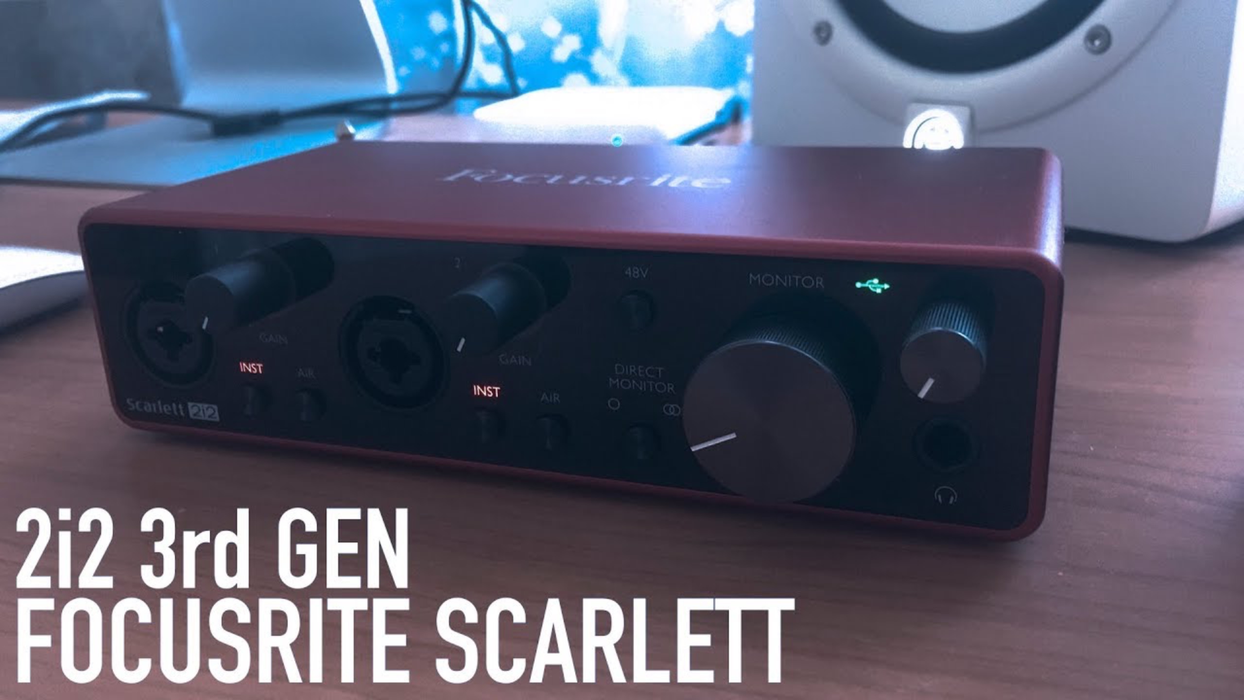 Аудио интерфейс Focusrite Scarlett 2i2 3rd Gen. Обзор