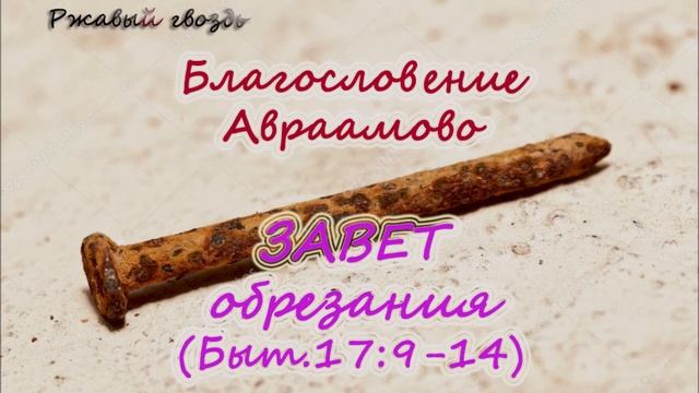 18.Завет обрезания (Быт.17:9-14) Церковь «Сонрак», Верийское движение, Ким Ги Донг