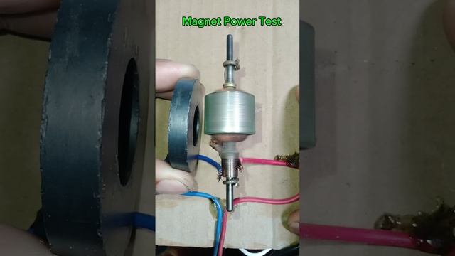 Бесплатная энергия при помощи прислонения к ротору неодимового магнита.