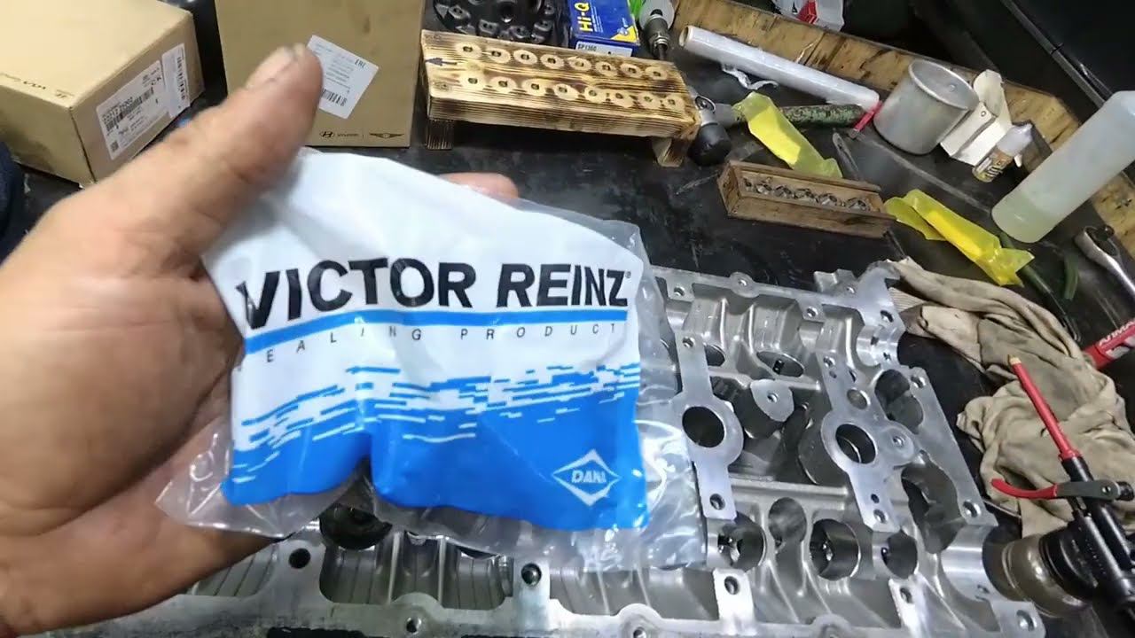 KIA Sorento G4KE  2 часть,сборка ДВС