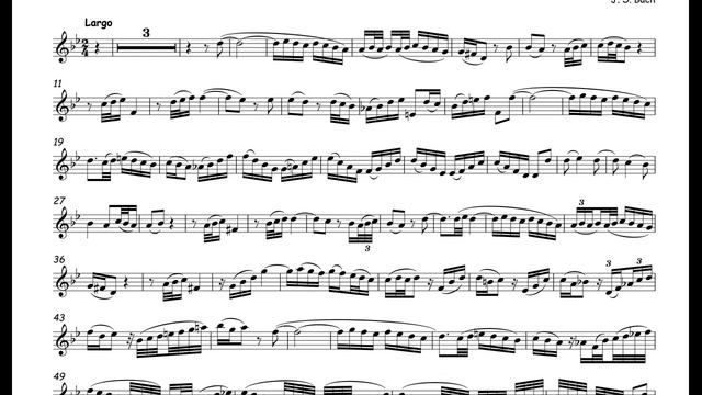 Bach, Johann - Prelude No. 12 in F minor - Pacho Flores  trumpet Bb