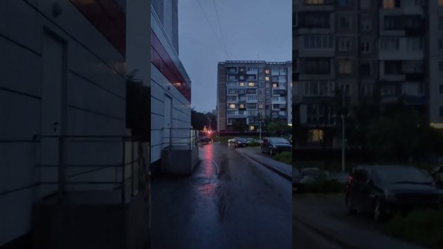 Осень к нам приходит 🍃 ｜ Дождливая погода, август 2023