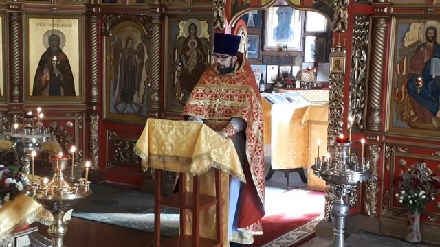 30 сентября проповедь иерея Игоря Шананина в день памяти мучениц Веры, Надежды, Любови и матери их С