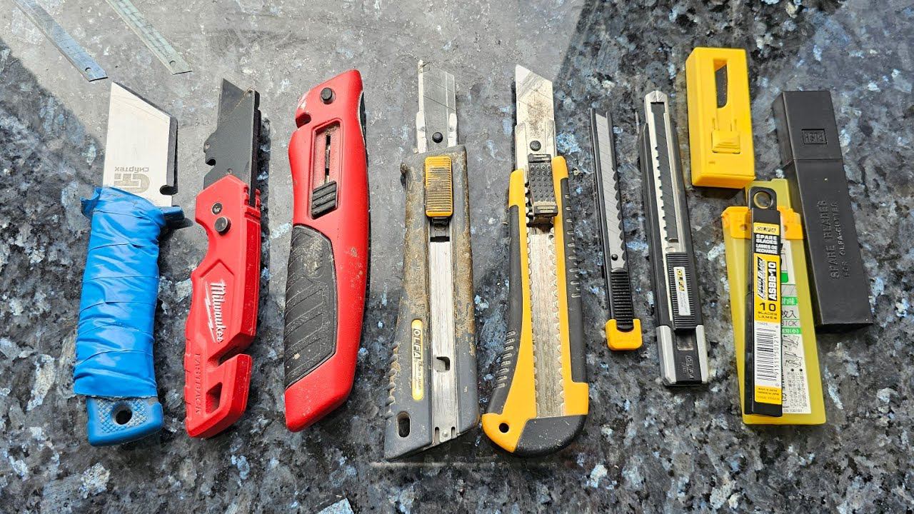 Строительно-монтажные ножи Olfa и Milwaukee. Мой опыт эксплуатации.
