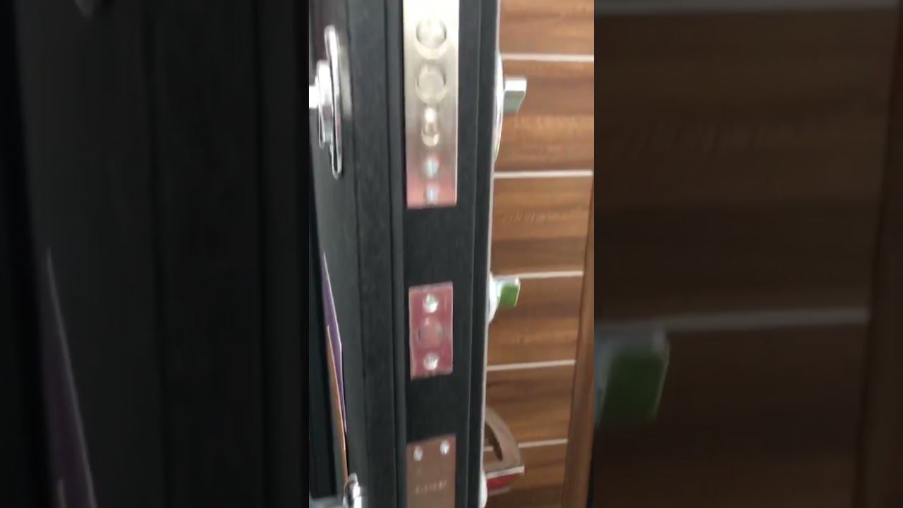 Входная дверь Днепр, с сейфовым запиранием #shorts dvergorod.ru