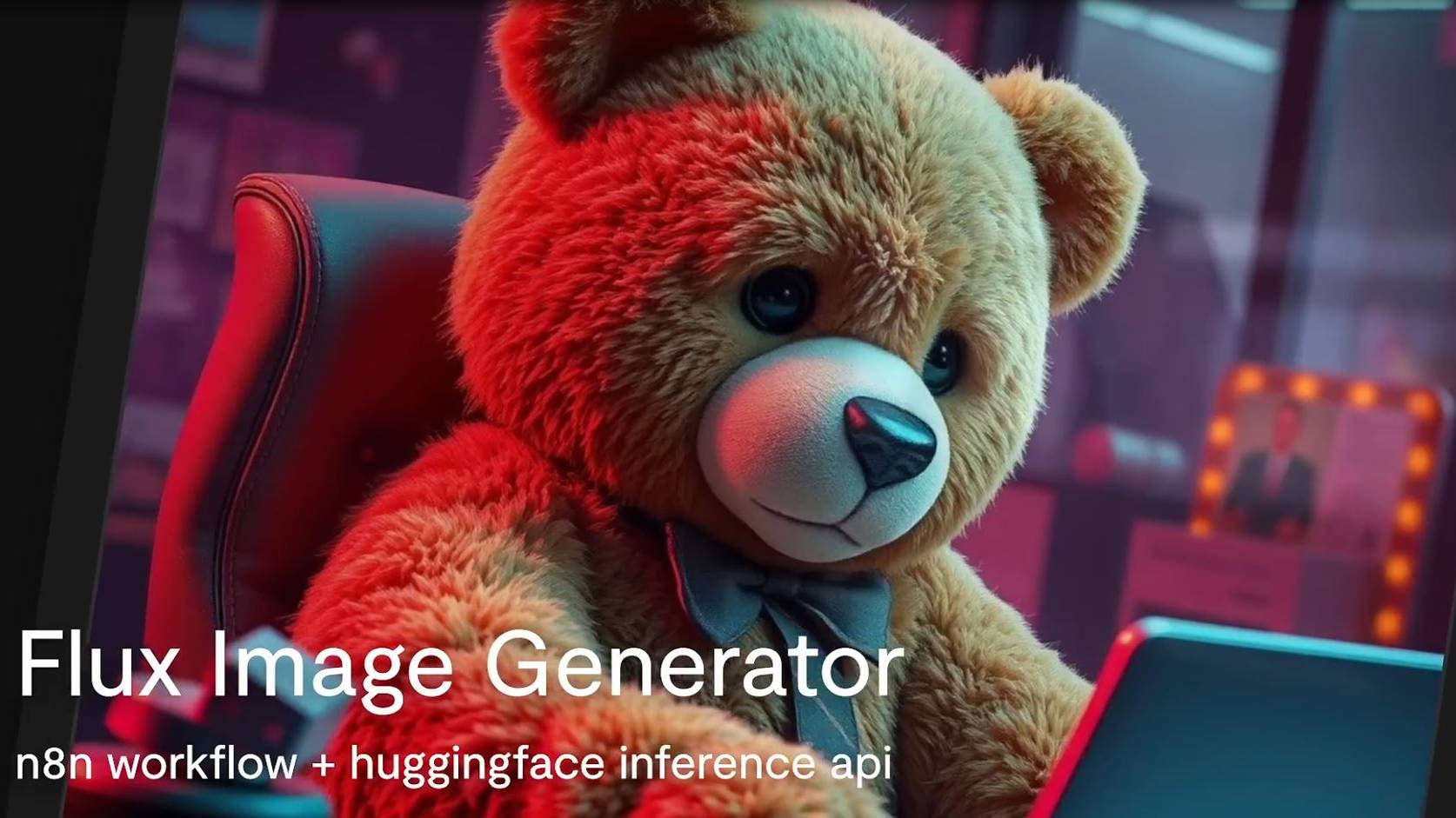 Генерация изображений с использованием Flux AI в среде N8N