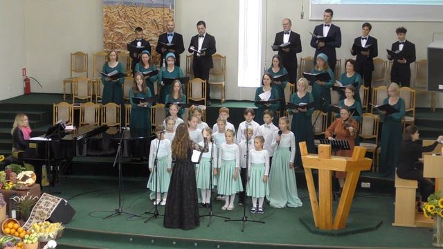 "Как прекрасен мир,как велик его Творец.."/Хор 2 МЦ ЕХБ/