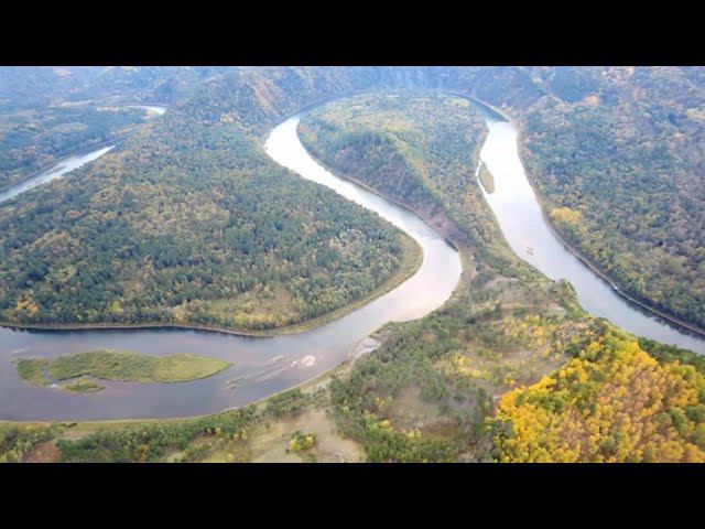 Манская петля, поселок Манский. Полет на параплане