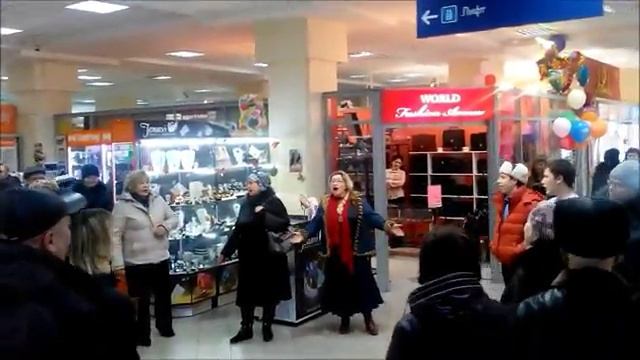 НАШ ФЛЕШМОБ В ЧЕСТЬ ПРАЗДНИКА