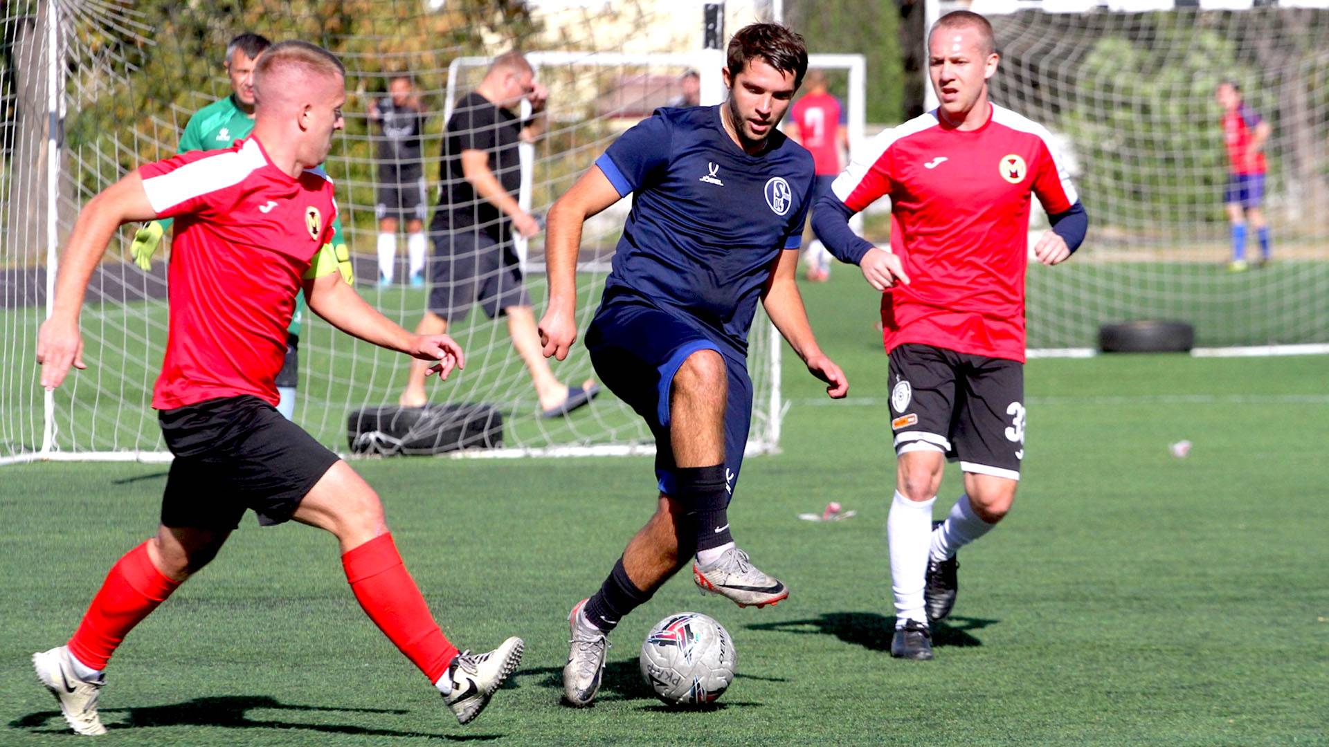 Обзор матча "МАНЕЖ"-"СИНТЕЗ".