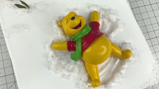 Создайте фигурки счастливого Медвежонка Пуха с помощью 3D-принтера