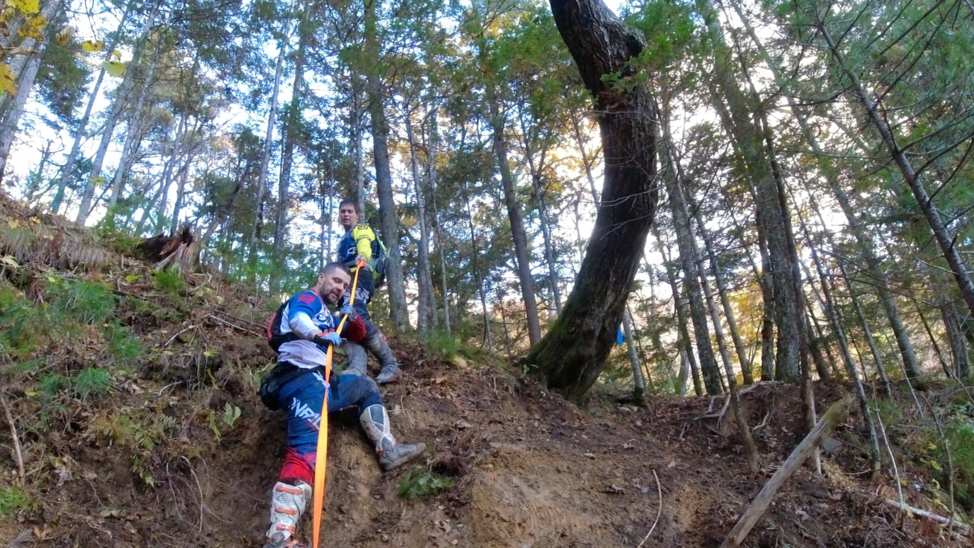 Водопады, трек open  - 2024г., осень;  Эндуро.