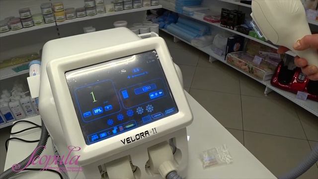 VELORA II - Аппарат для фотоэпиляции, фотоомоложения и радиочастотного лифтинга | Scopula.ru