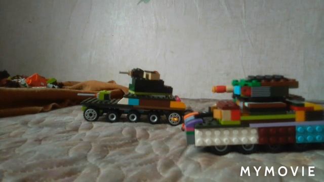 Т 35 и КВ 2 малыш уезжают в лес а там сурприз