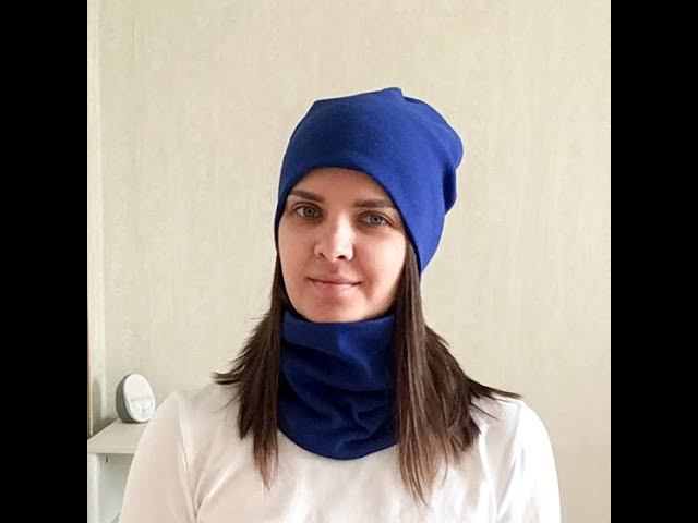 Как сшить шапку и снуд на любой размер головы по одному универсальному лекалу