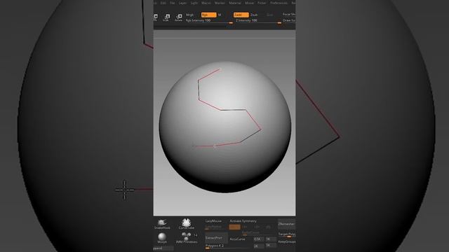 Секреты ZBrush Создайте любую кривую кисть за 30 секунд
