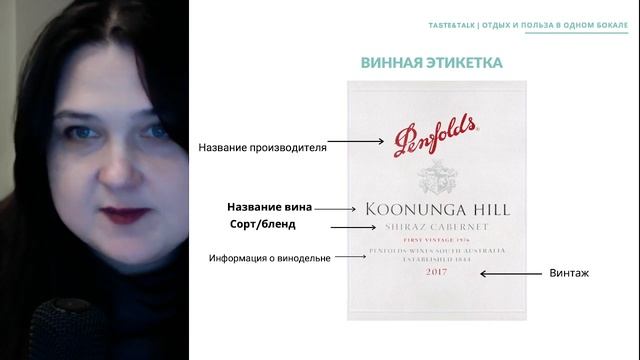 Особенности этикетки