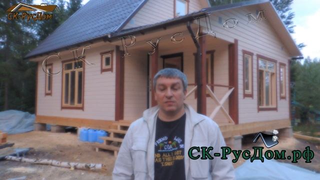 Отзыв бани 6х9 с мансардой