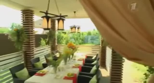 Передача «Фазенда»  Уличная мебель для террасы